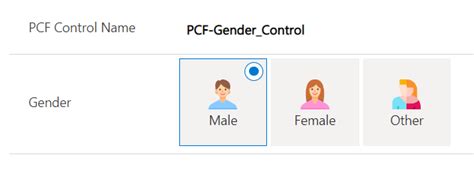 Gender Control Pcf Gallery