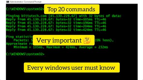 40 Windows Commands You Need To Know In 10 Minutes Windows11 Activation Cmd Commandprompt