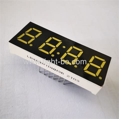 Ultra White Digit Segment LED Clock Display Common Cathode For Home Appliances Control