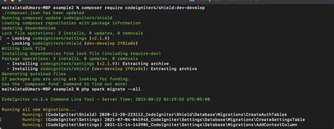 SOLVED Problem With Register Codeigniter Shield Discussion GitHub