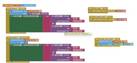 I Need To Store List Instead Of Value And Be Able To Delete Entries