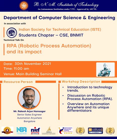 Technical Talk On RPA Robotic Process Automation And Its Impact