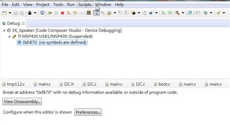 Ccs Msp G Error Message Target Must Be Connected Before Loading Program Msp Low Power