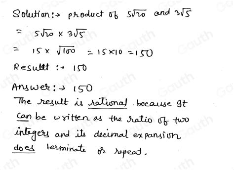 Solved Find The Product Of 5sqrt20 And 3sqrt5 I N Simplest Form