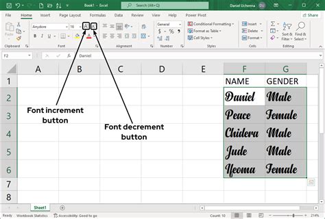 Setting Fonts