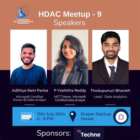 hyderabad data analytics community on linkedin meetup