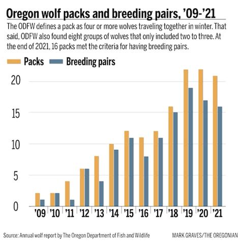 Oregon Wolves Sink Your Fangs Into 9 Graphics That Explore Where They