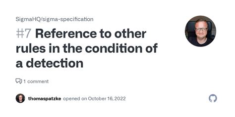 Reference To Other Rules In The Condition Of A Detection · Issue 7