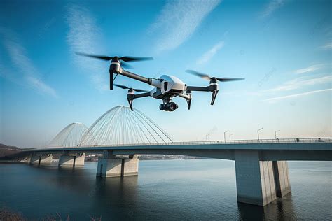 물 위의 흰색 드론 4차산업혁명 건축물 공중 배경 일러스트 및 사진 무료 다운로드 Pngtree