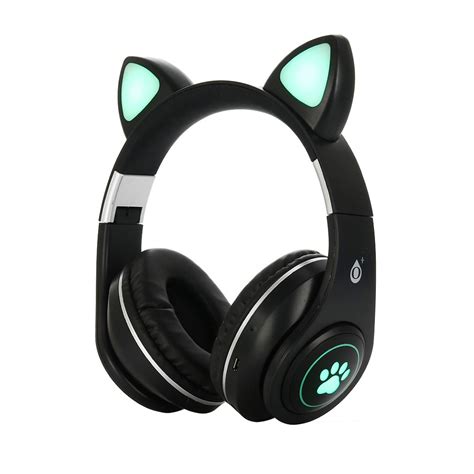 Fone De Ouvido Infantil Mtk Bluetooth Fm Micro Sd Nc Preto