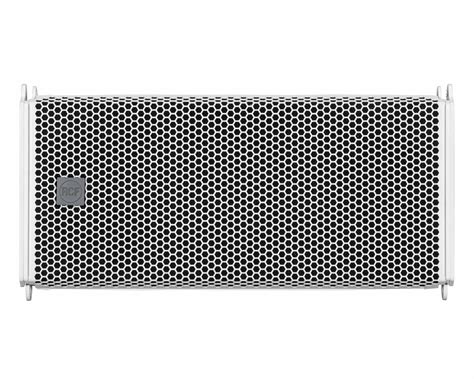 hdl6a 2x6 active 2 way line array module 700w white rcf