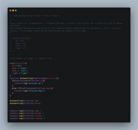 Tridib Ghosh On Linkedin Typescript Enums Webdevelopment