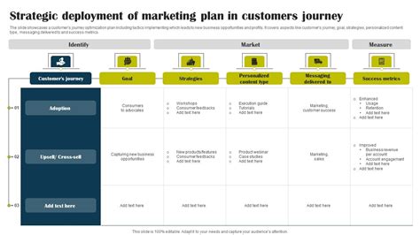strategic deployment of marketing plan in customers journey rules pdf