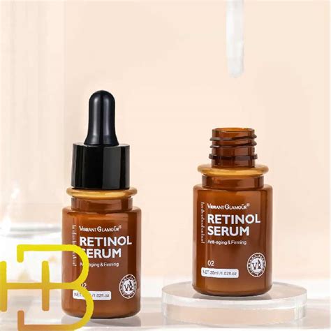 سرم رتینول ضد چروک و تیرگی دور چشم ویبرانت گلامور هیوا