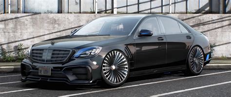 Mercedes Benz S63 Wald W222 Mansory Gta 5 Mod