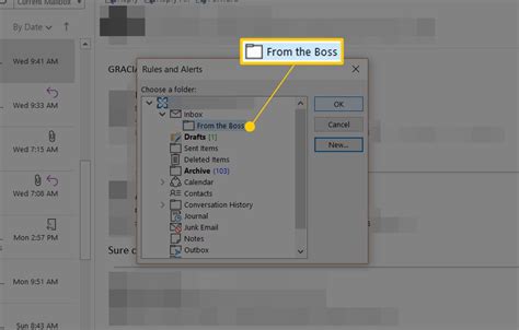 Filter One Senders Mail To A Certain Folder In Outlook