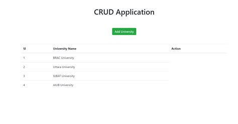 GitHub TowhidKhan Babe Crud Application