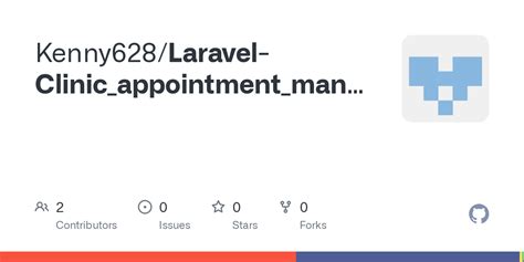 Github Kenny628laravel Clinicappointmentmanagementsystem