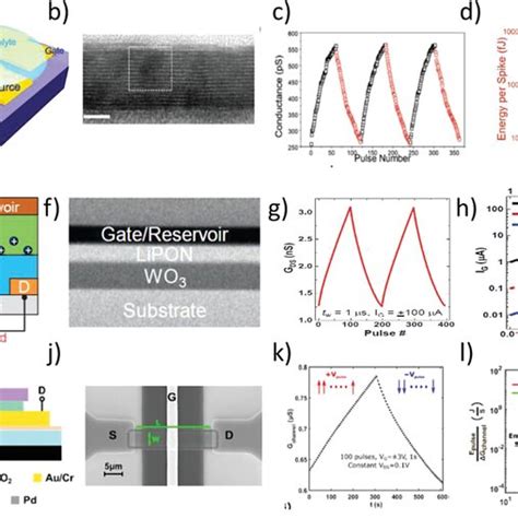 A D Li‐wse2 Ecram Schematic Tem Cross Section Conductance Switching Download Scientific