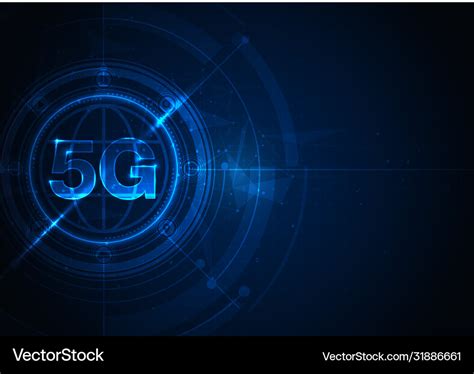 5g Symbol New Wireless Internet Wifi Connection Vector Image