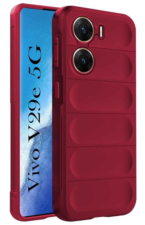 Jkobi Back Cover Case For Vivo V E G Matte Liquid Silicone Camera Protection Shockproof