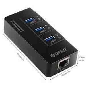 Orico USB Hub Ethernet Adapter Gigabit QiYMETLERI AZ