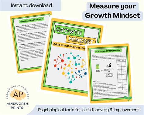 Growth Mindset Questionnaire Growth Mindset Worksheet Challenge