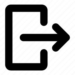 Sign Out Icons Iconfinder