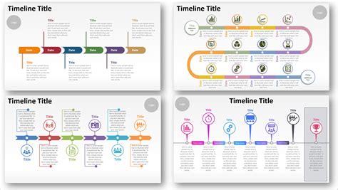 Timeline Powerpoint Slides Bundle Etsy