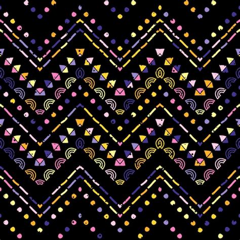 Premium Vector Ethnic Zigzag Chevron Pattern