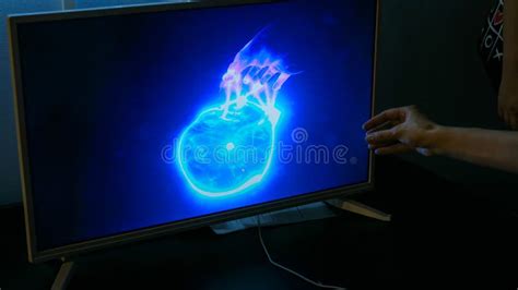 Woman Playing Motion Capture Video Game Editorial Stock Image Image