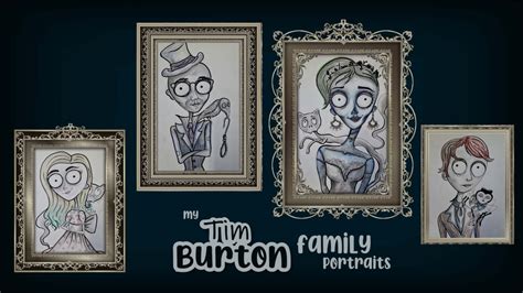 Tim Burton Drawing Style Tutorial Tim Burton Drawing Style Tutorial