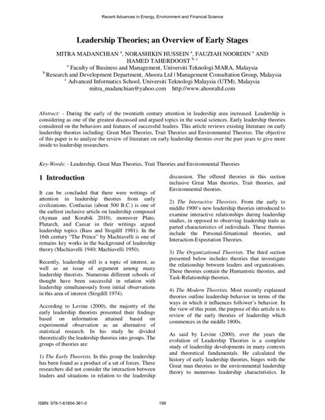 History Of Trait Theory Magic Of Modern Management