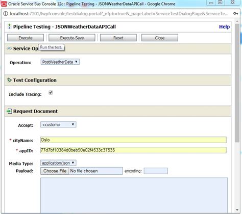 Call REST API In Service Bus JSON Request Response