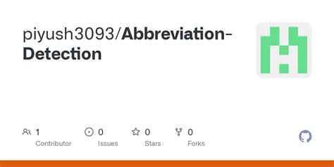 Github Piyush3093 Abbreviation Detection
