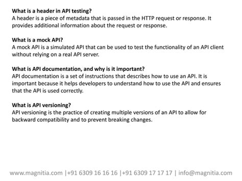 Top 20 Api Testing Interview Questions And Answers In 2023pptx
