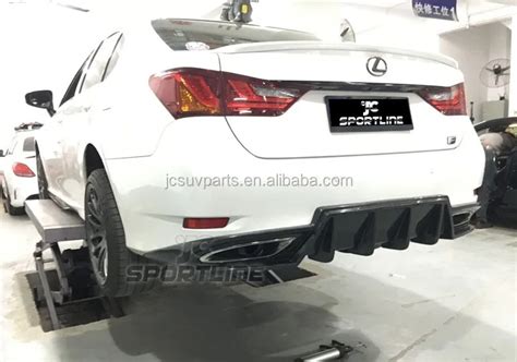 Gs350 Carbon Fiber Rear Bumper Diffuser For Lexus Gs350 F Sport Buy Rear Bumper Diffuser For