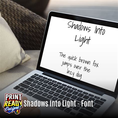 Fonts Shadows Into Night