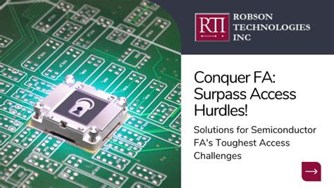 Challenges Methods And Solutions In Semiconductor Fa Addressing