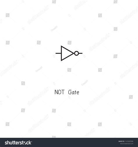 Digital Logic Gate Stock Vector Royalty Free 1141607096 Shutterstock