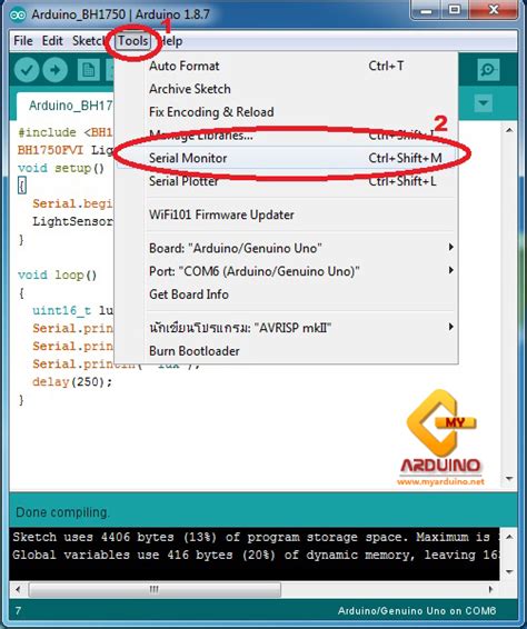 สอนใช้งาน Arduino วัดความเข้มแสงด้วยเซ็นเซอร์ Gy 302 Bh1750fvi ขาย