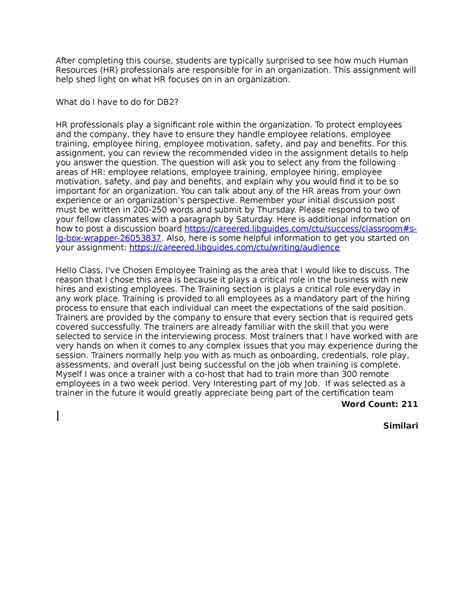 Unit Db All Discussion Board Post Form Unit After Completing This Course Babes Are