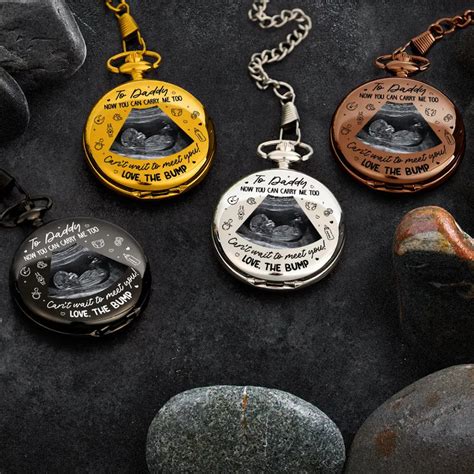 Custom Photo To Daddy Now You Can Carry Me Too Personalized Pocket W