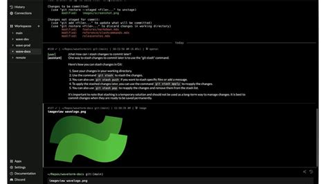 wave terminal an open source ai native terminal built for seamless