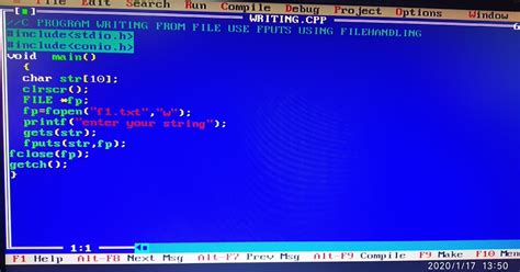 C Program Writing From File Use Fputs Using File Handling C Program