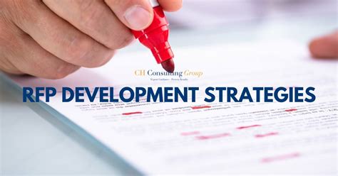 Rfp Development And Management Strategies Ch Consulting Group