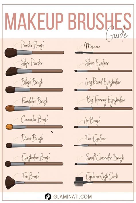 15 Basic Makeup Brushes And How To Use Them Properly Makeup Brushes