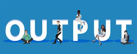 Premium Vector People On Output For Web Mobile App Presentations