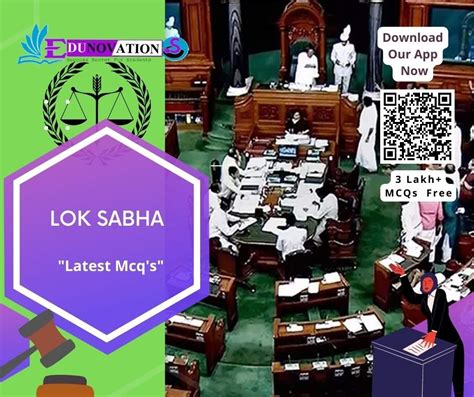 Lok Sabha Indian Polity Gk Mcq Mcqs Multiple Choice Questions