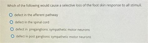 Solved 2 Pts The Wavy Baseline Observed In The Foot Skin